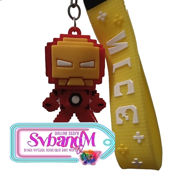 Accessories | Iron Man Building Blocks Keychain | Poshmark